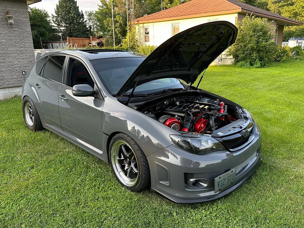 Toyota V12 Powered Subaru WRX turned into a JDM Masterpiece