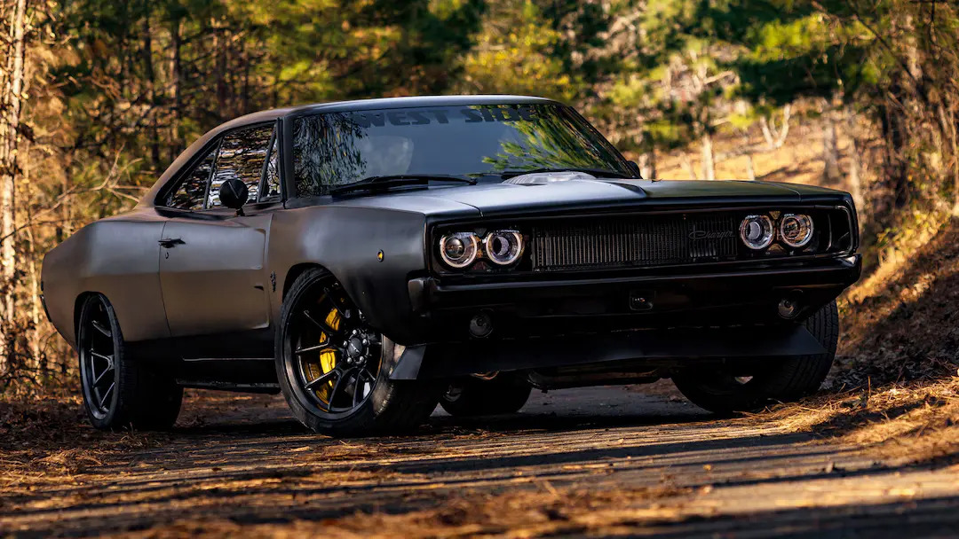 This body swapped 1968 Charger has the power of modern muscle